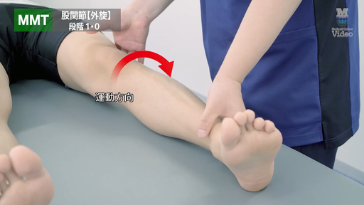 MMT 股関節 外転 ｜ Medical*Online Video